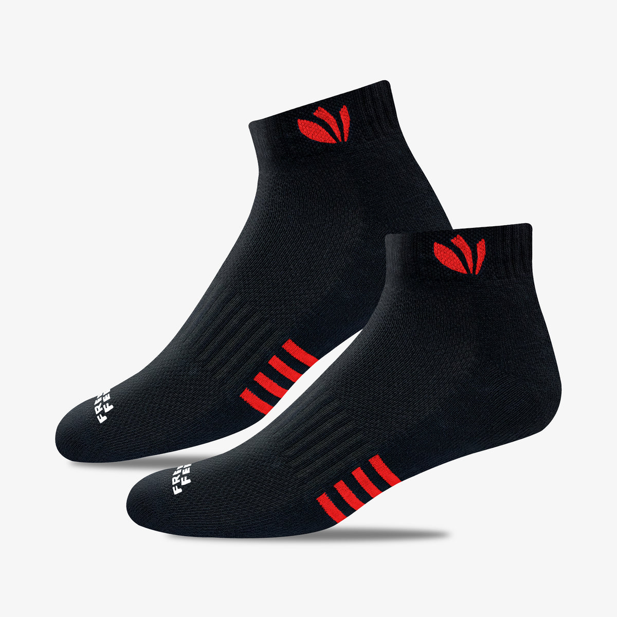 FRESH FEET Men's Cotton Socks with All Day Cushion Comfort, Pack of 1 ...