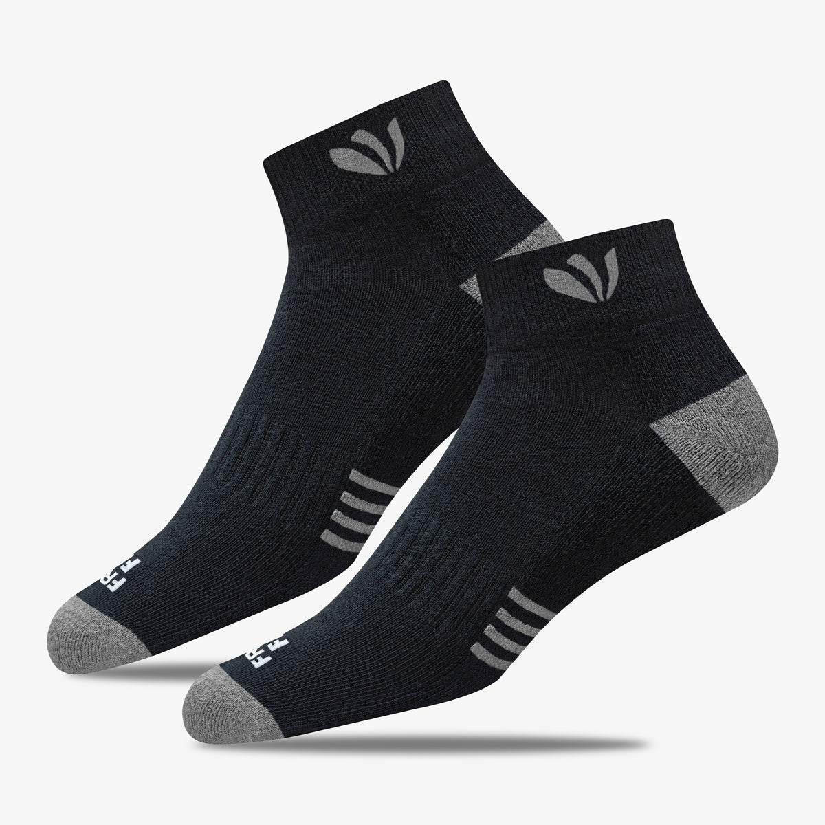 FRESH FEET Men's Cotton Socks with All Day Cushion Comfort, Pack of 1 ...
